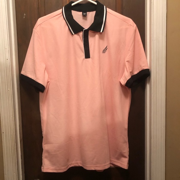 Manfinity | Shirts | Mens Pink Black Xl Polo Manfinity Shirt | Poshmark